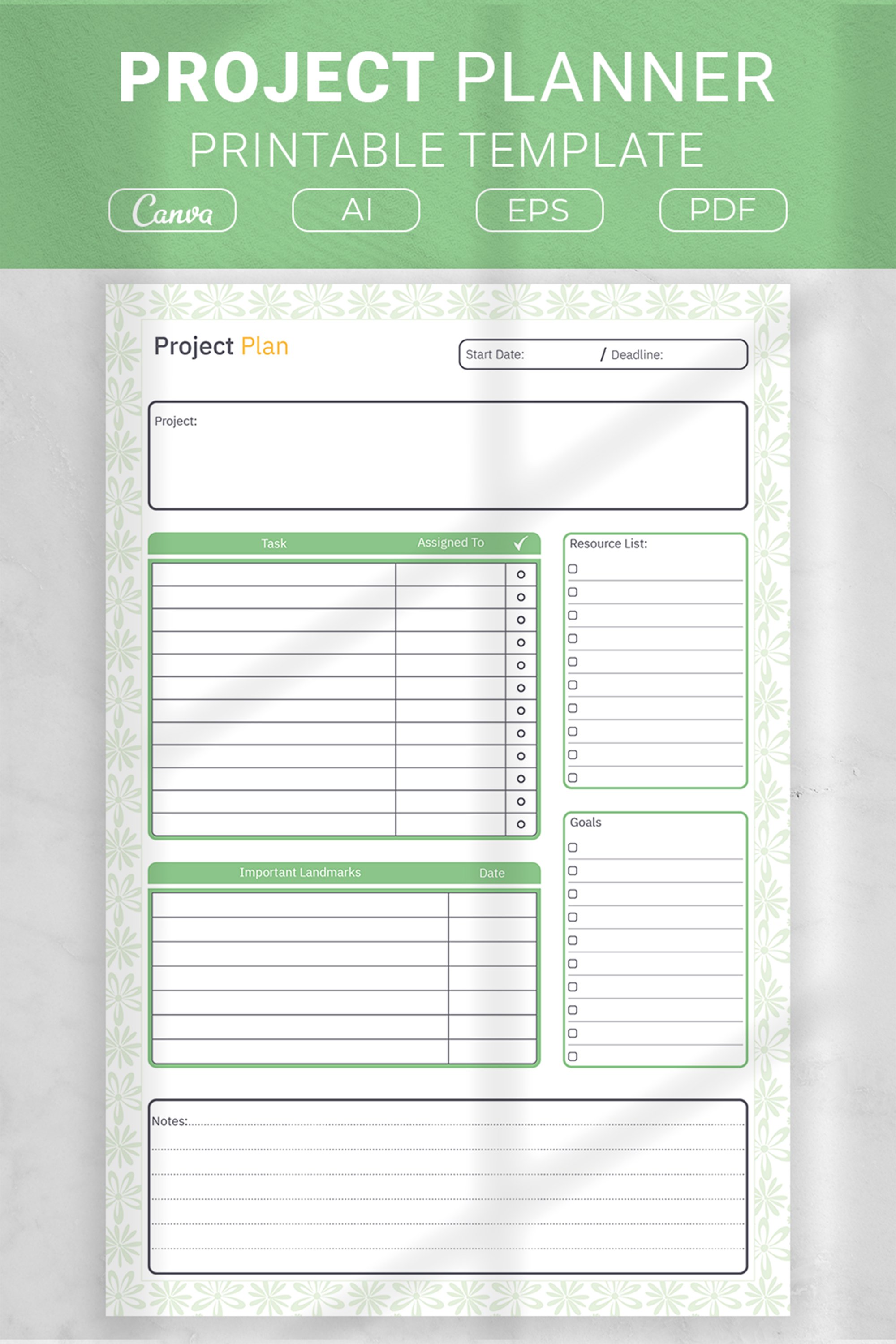 Project Planner (3038805)