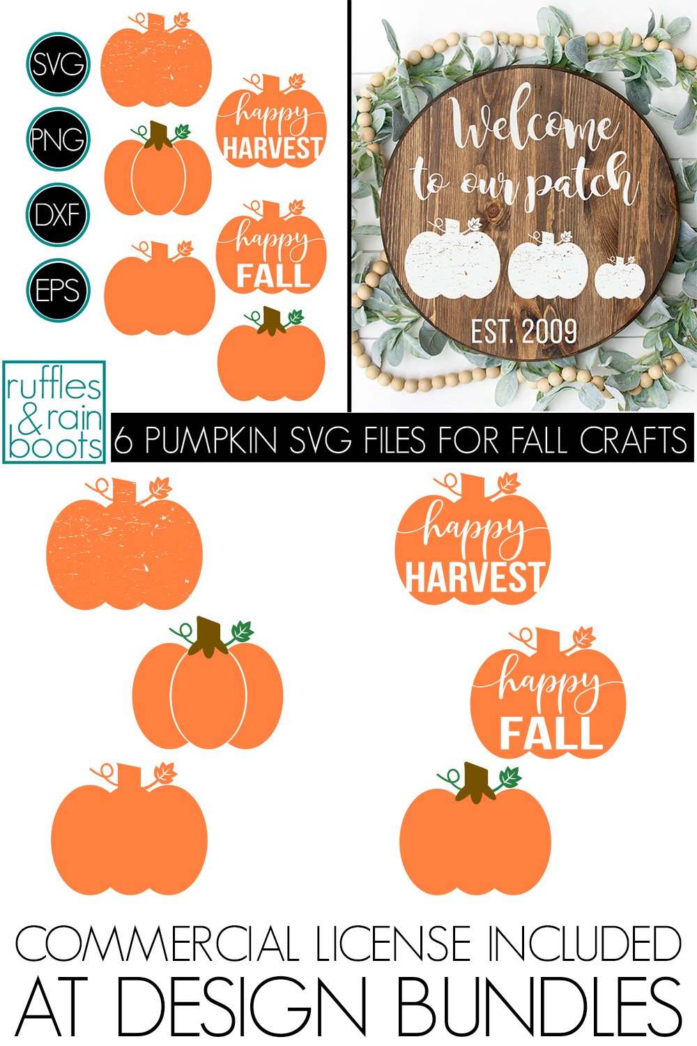 9 Pumpkin SVG Files for Fall Crafts and Gifts