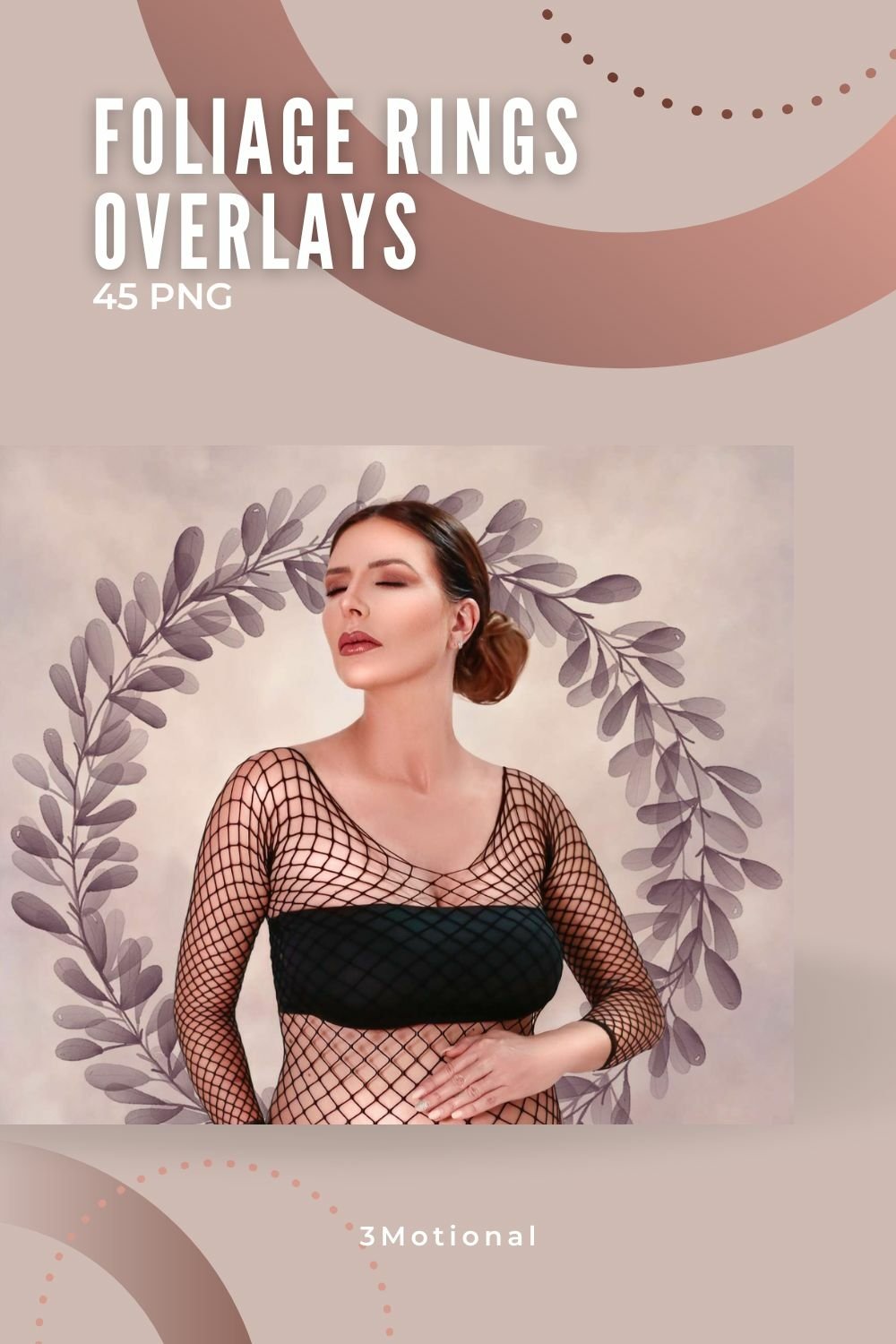 45 Foliage Rings Overlays for Photoshop