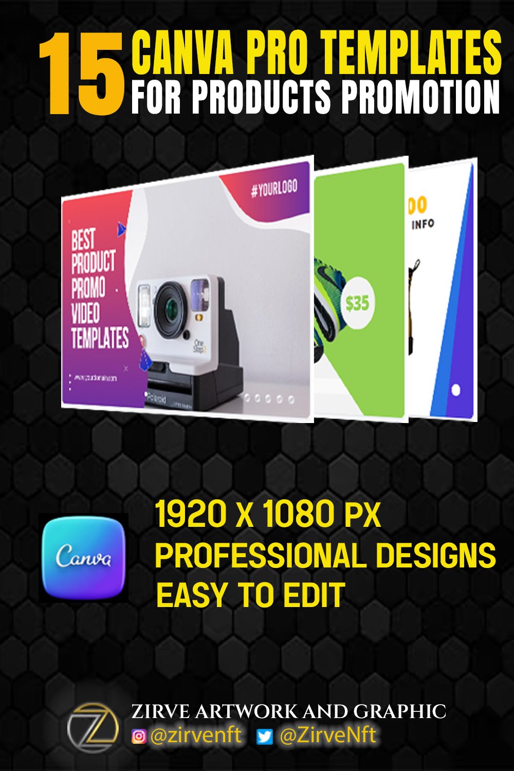 15 Canva Pro Templates For Products Promotion