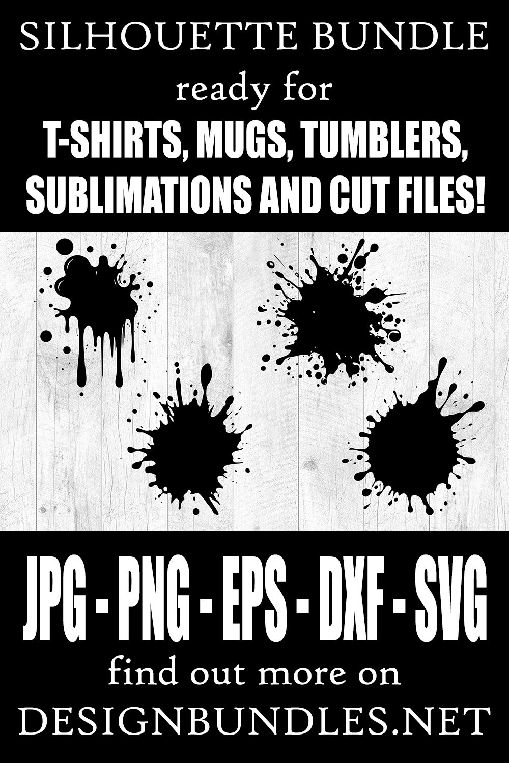 Ink Stain Silhouettes SVG EPS PNG (2881959)