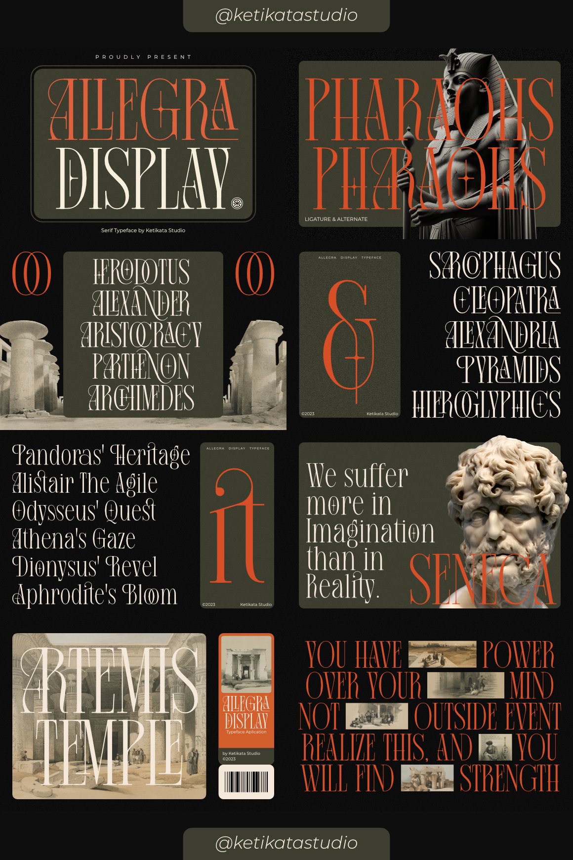 Allegra Display Font