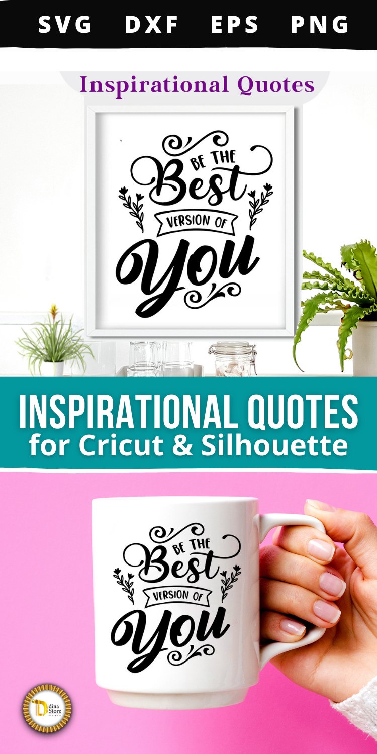 Inspirational Quotes on Life SVG - Be the Best