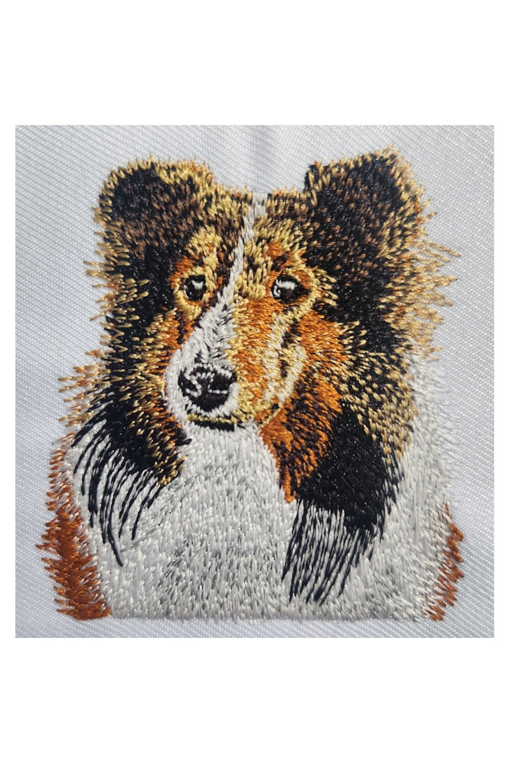 Shetland Sheepdog machine embroidery file