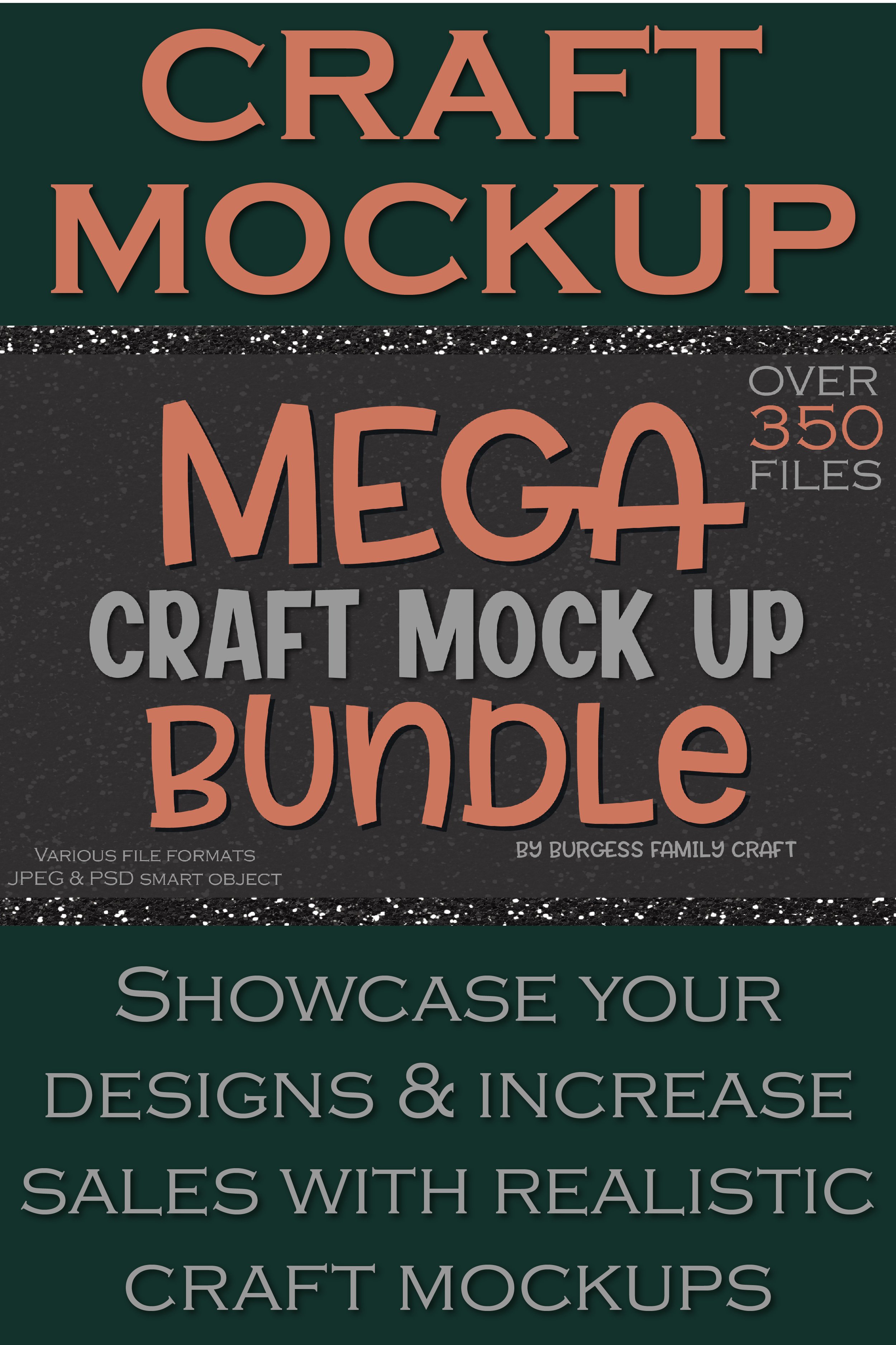 Mockup | MEGA Craft mock up Bundle | Over 350 (1261472)