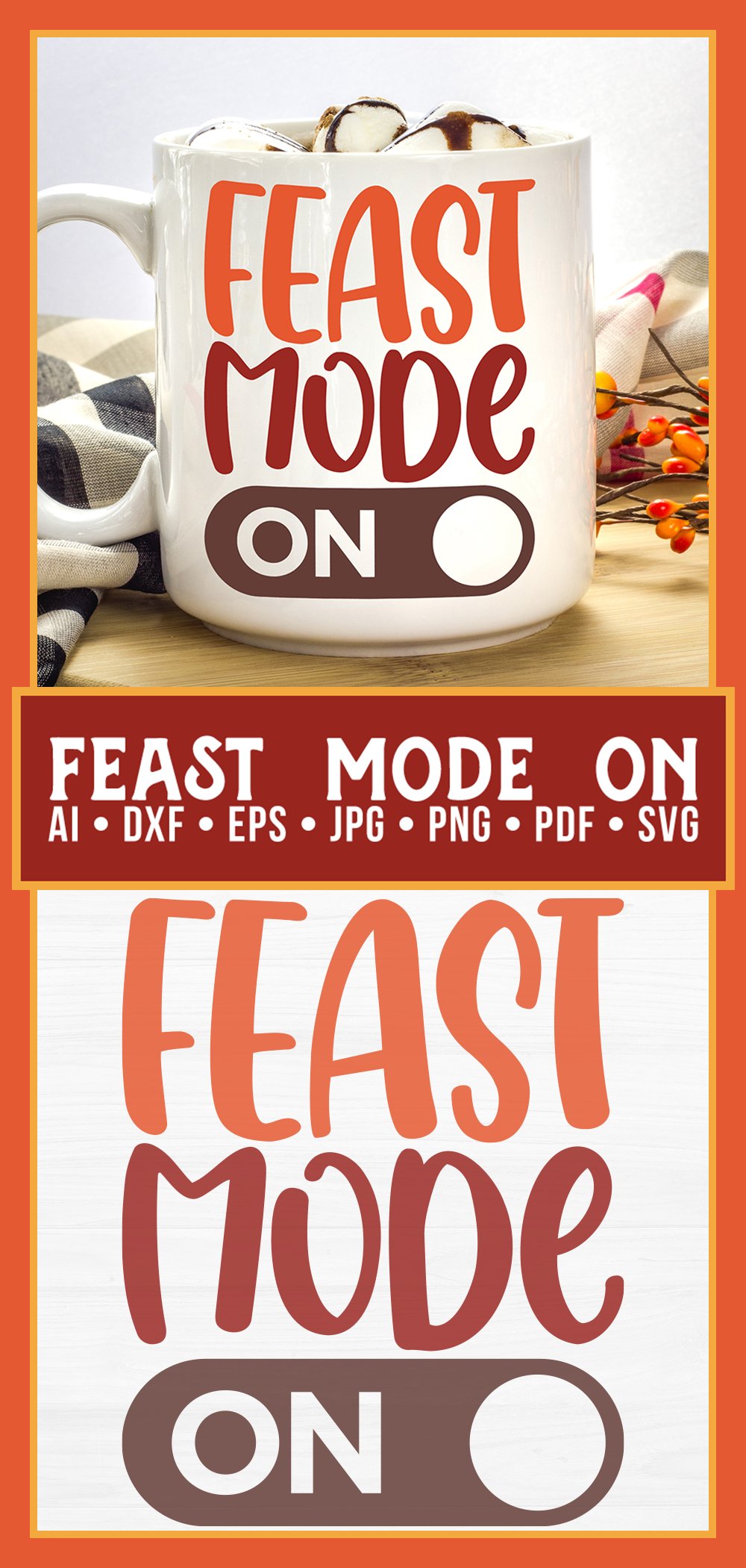Feast Mode ON SVG