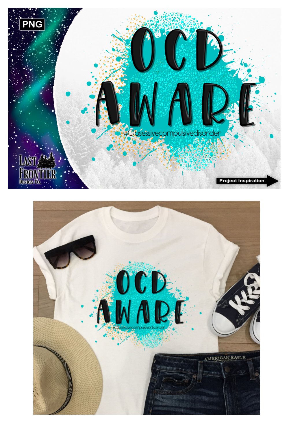 OCD Awareness and Support T-shirt Graphics