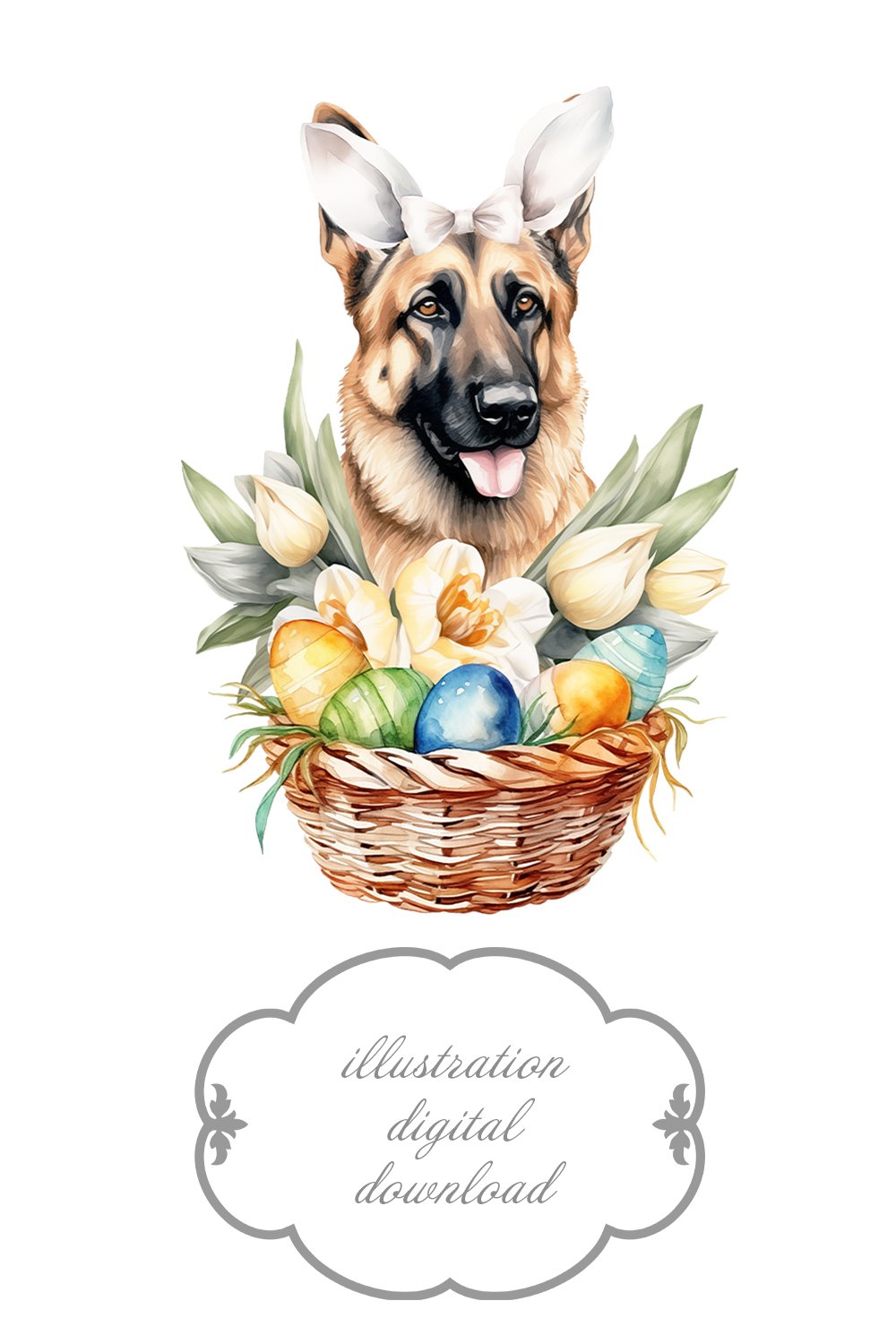 Easter German Shepherd (3103440)