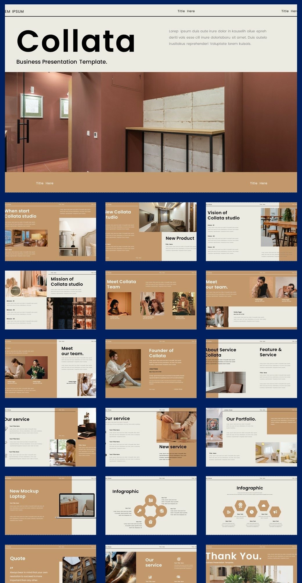 Collata - Business PowerPoint Template