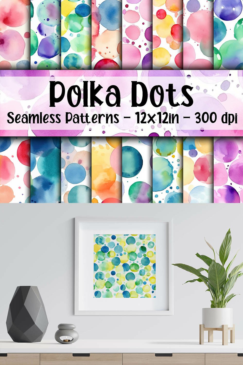 Seamless Cherry Blossoms Digital Paper