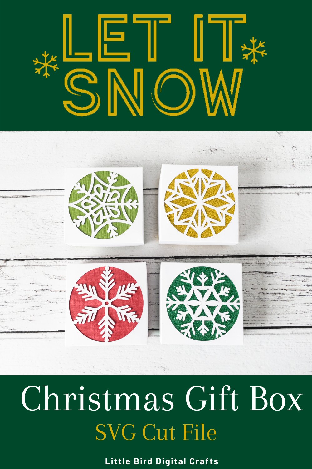 Christmas Gift Box SVG Bundle