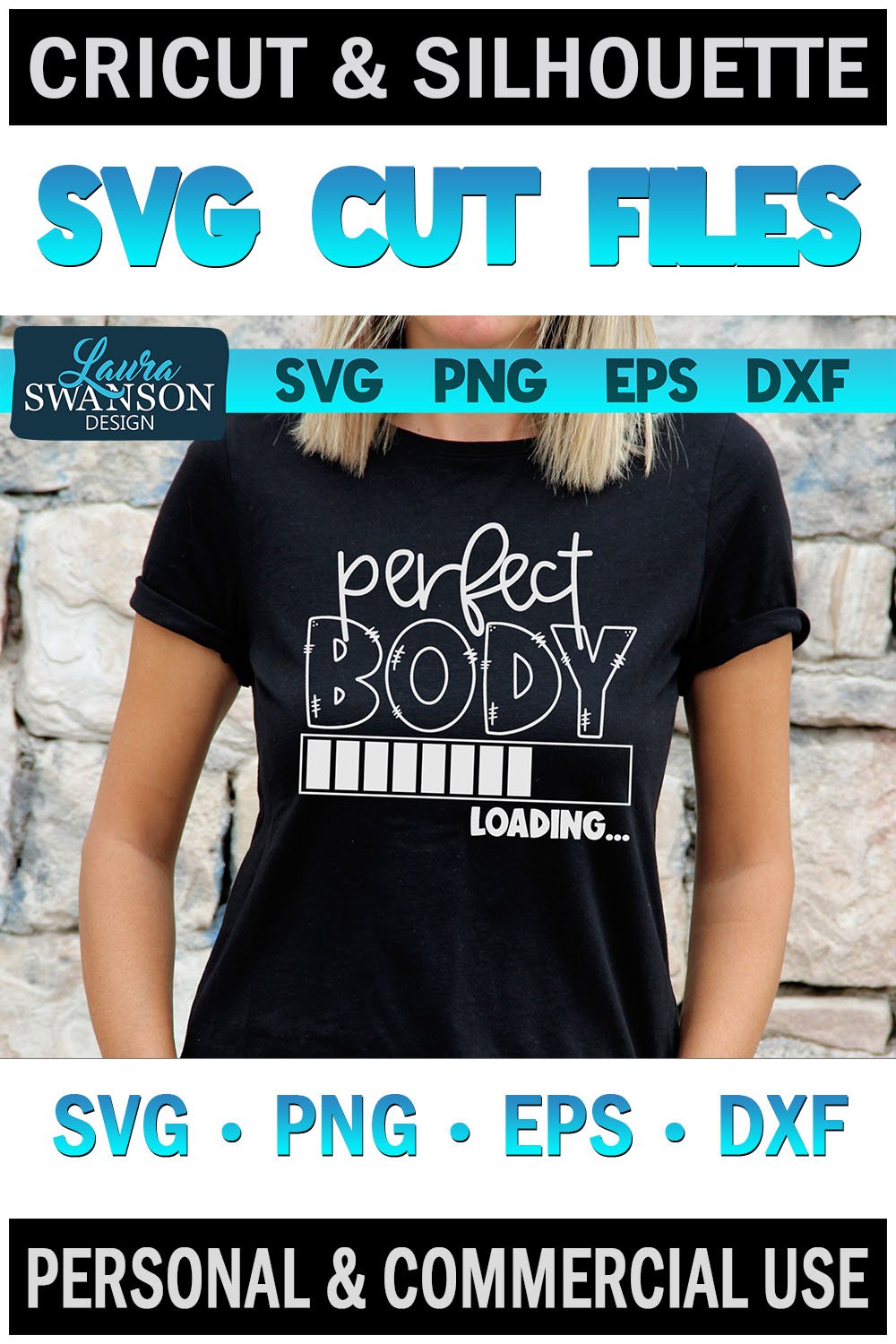 Perfect Body Loading SVG | Funny SVG