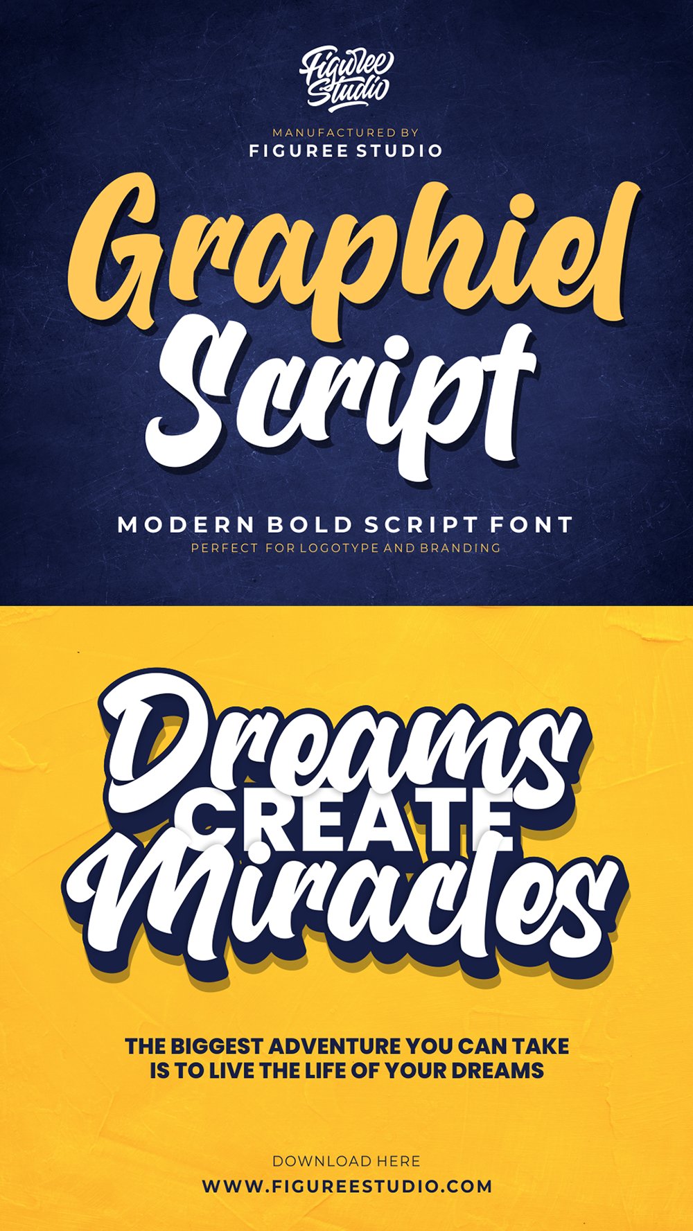 Graphiel - Modern Bold Script