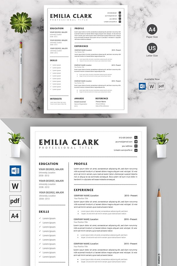 Microsoft Word CV & Resume