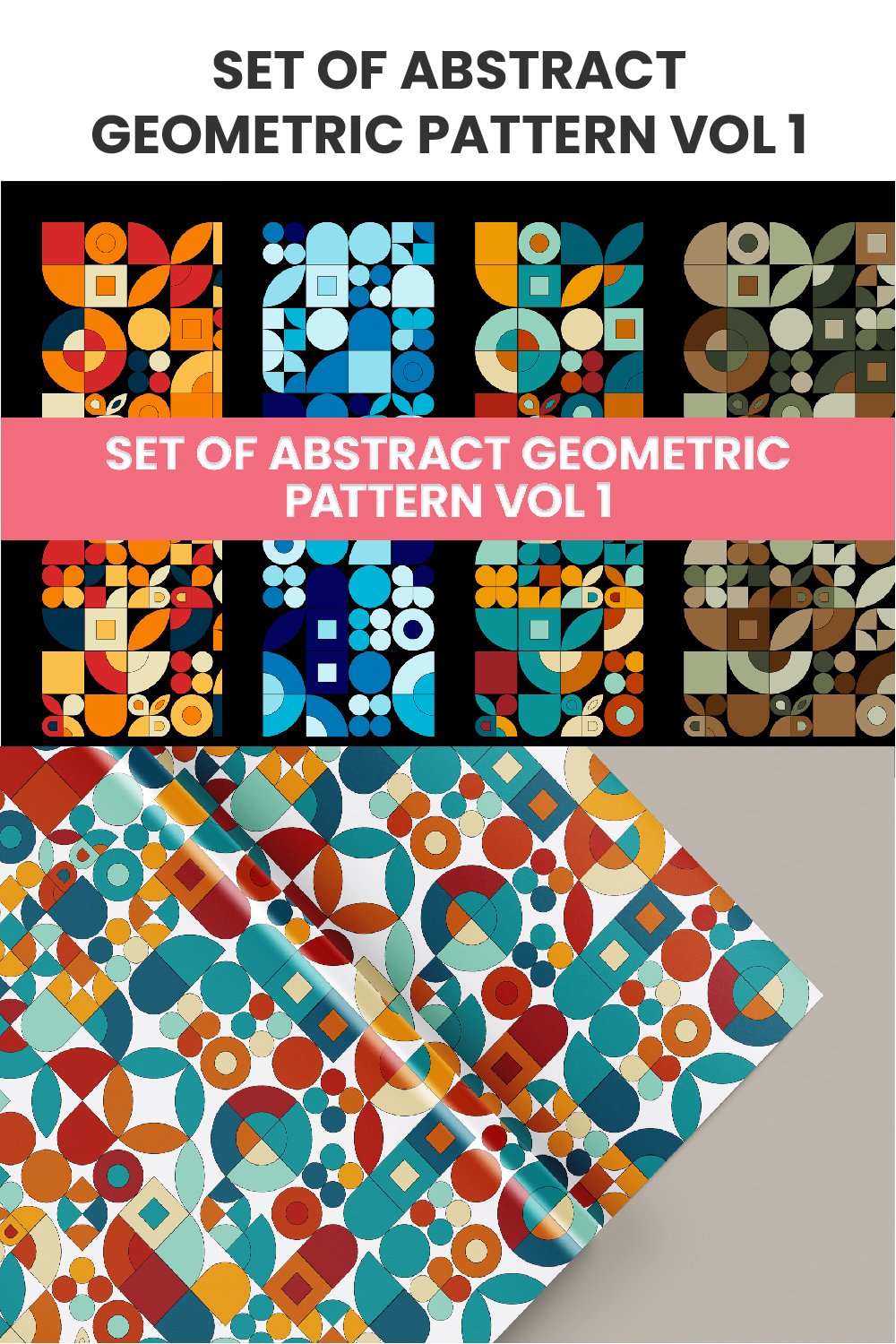 Set of Abstract Geometric Vol 1