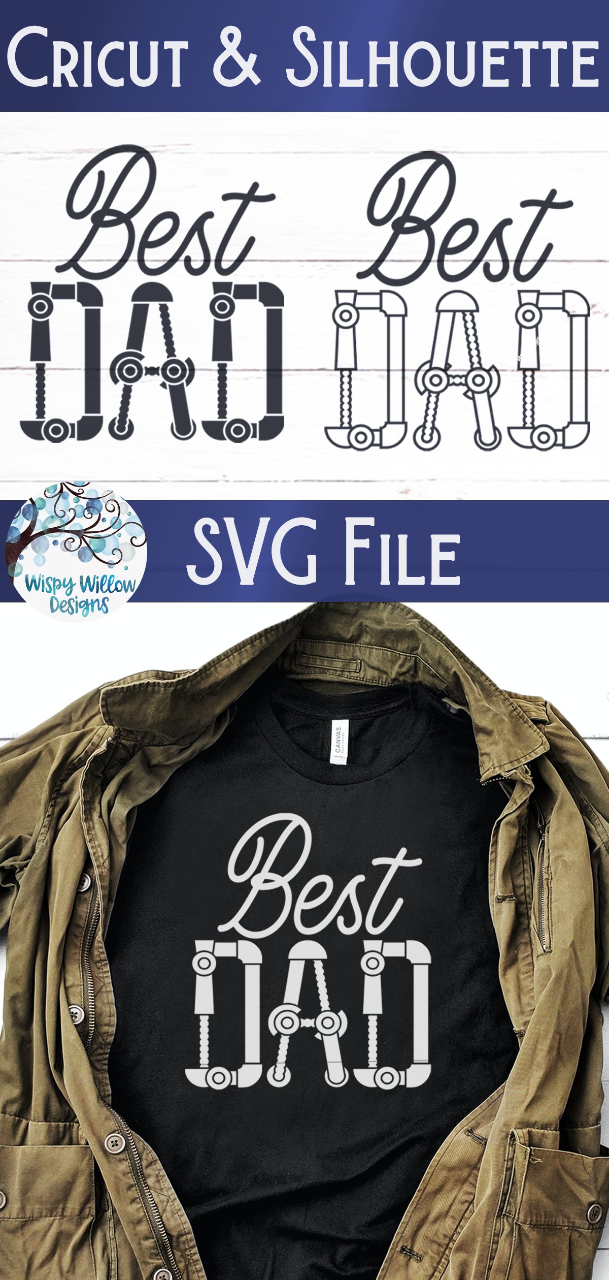 Best Dad in Machine Tools SVG