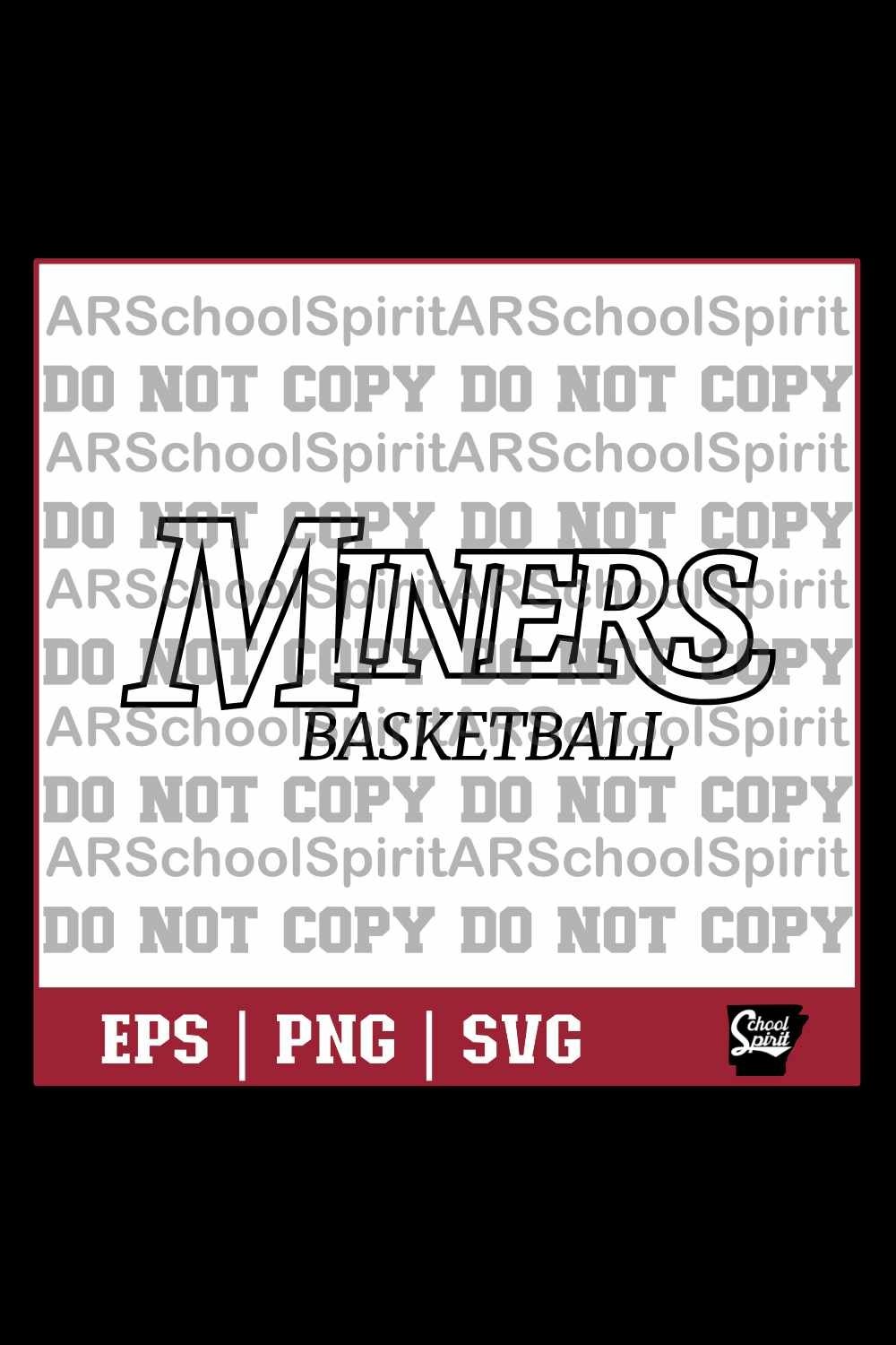 Miners Basketball Design