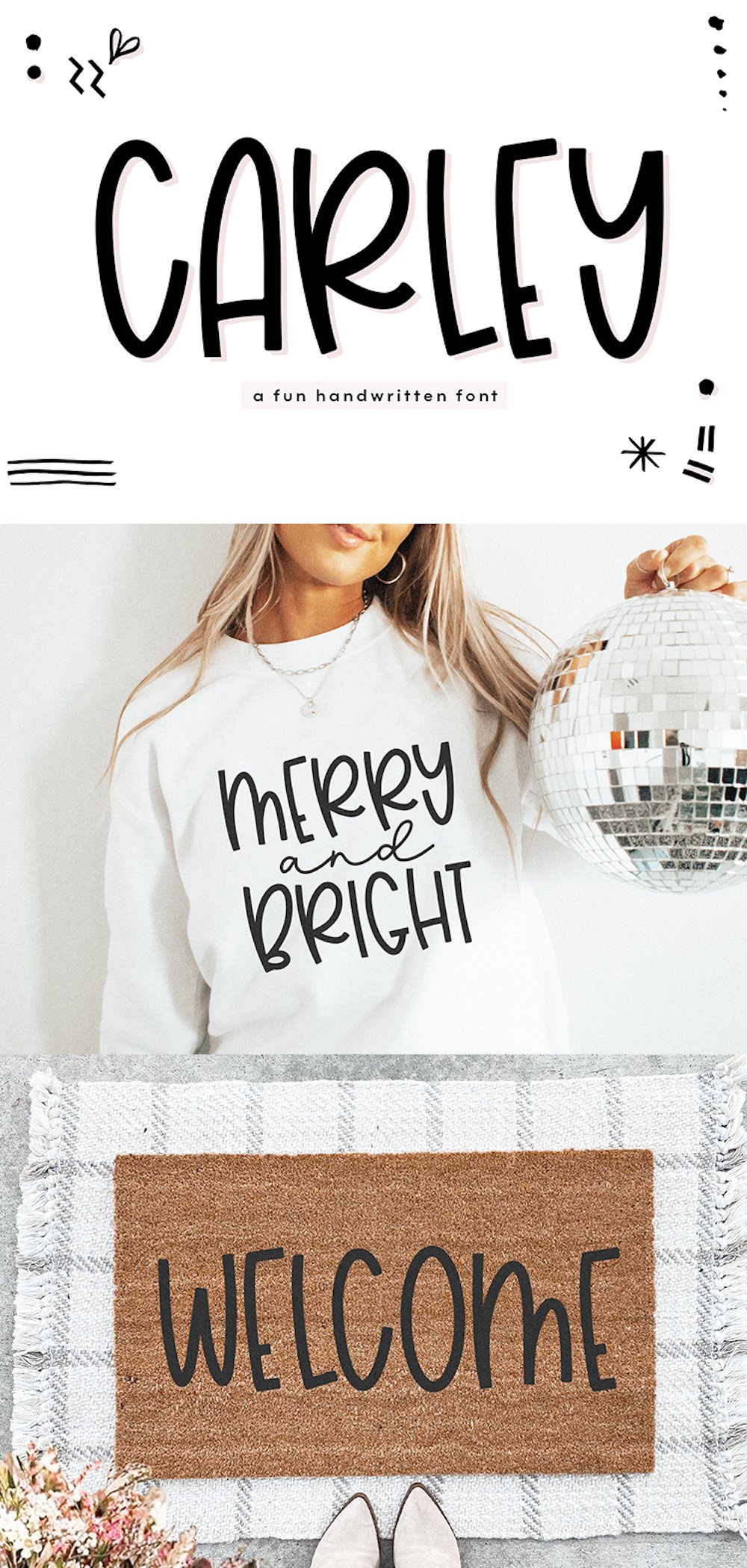 Carley - A Fun Handwritten Font (489631)