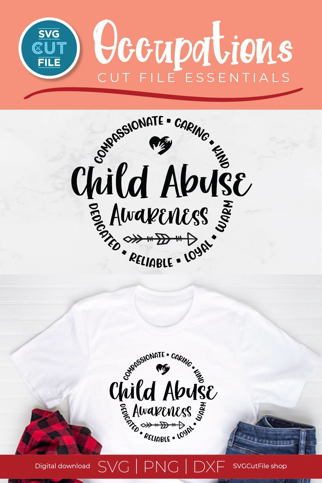 Child Abuse Awareness SVG