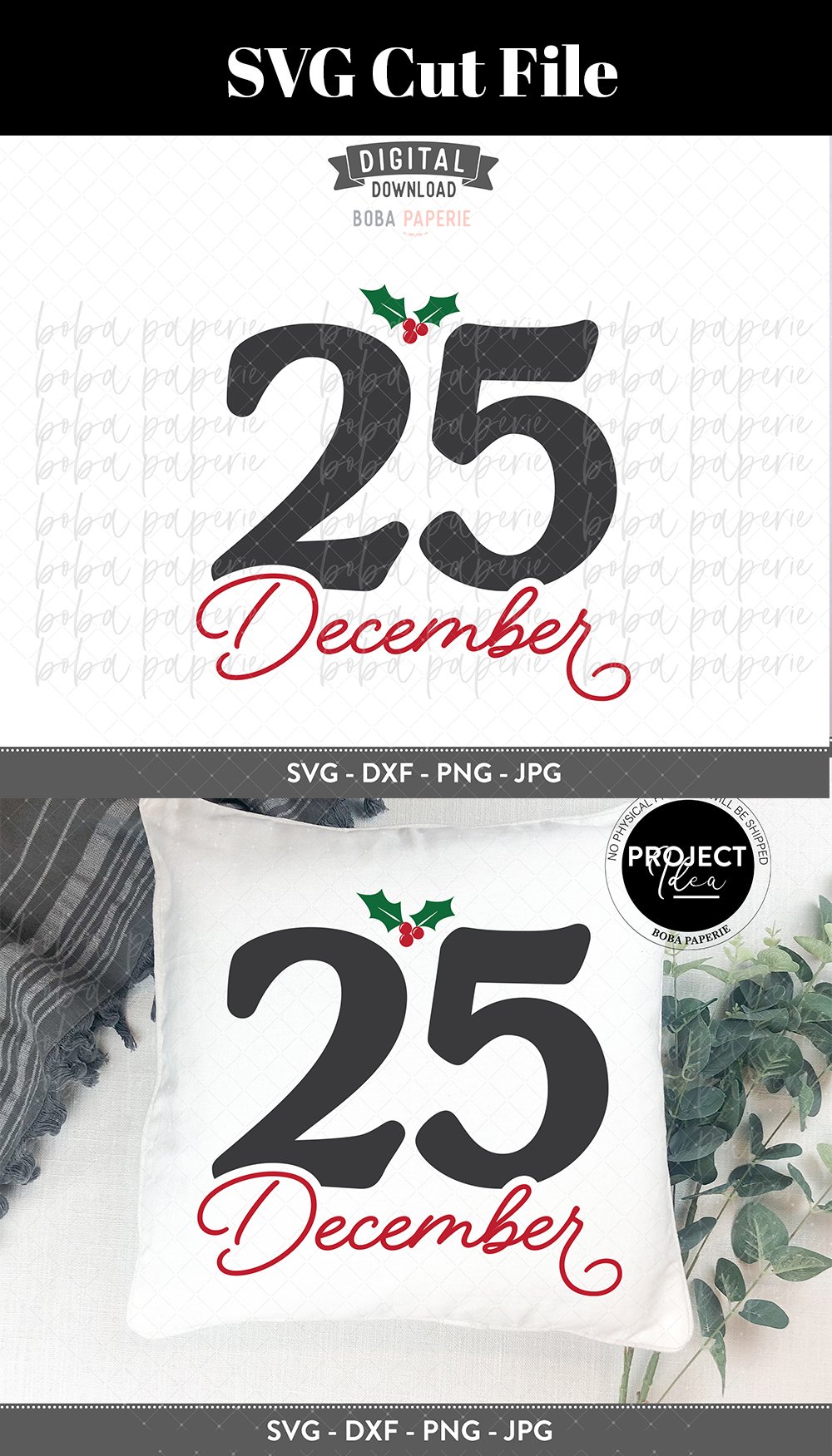 December 25 sign | Christmas decor svg (1082666)