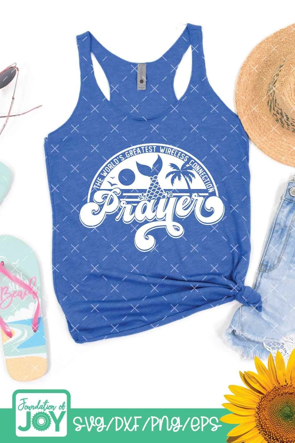 Prayer svg, Beach svg, Summer Religious svg, Tropical svg