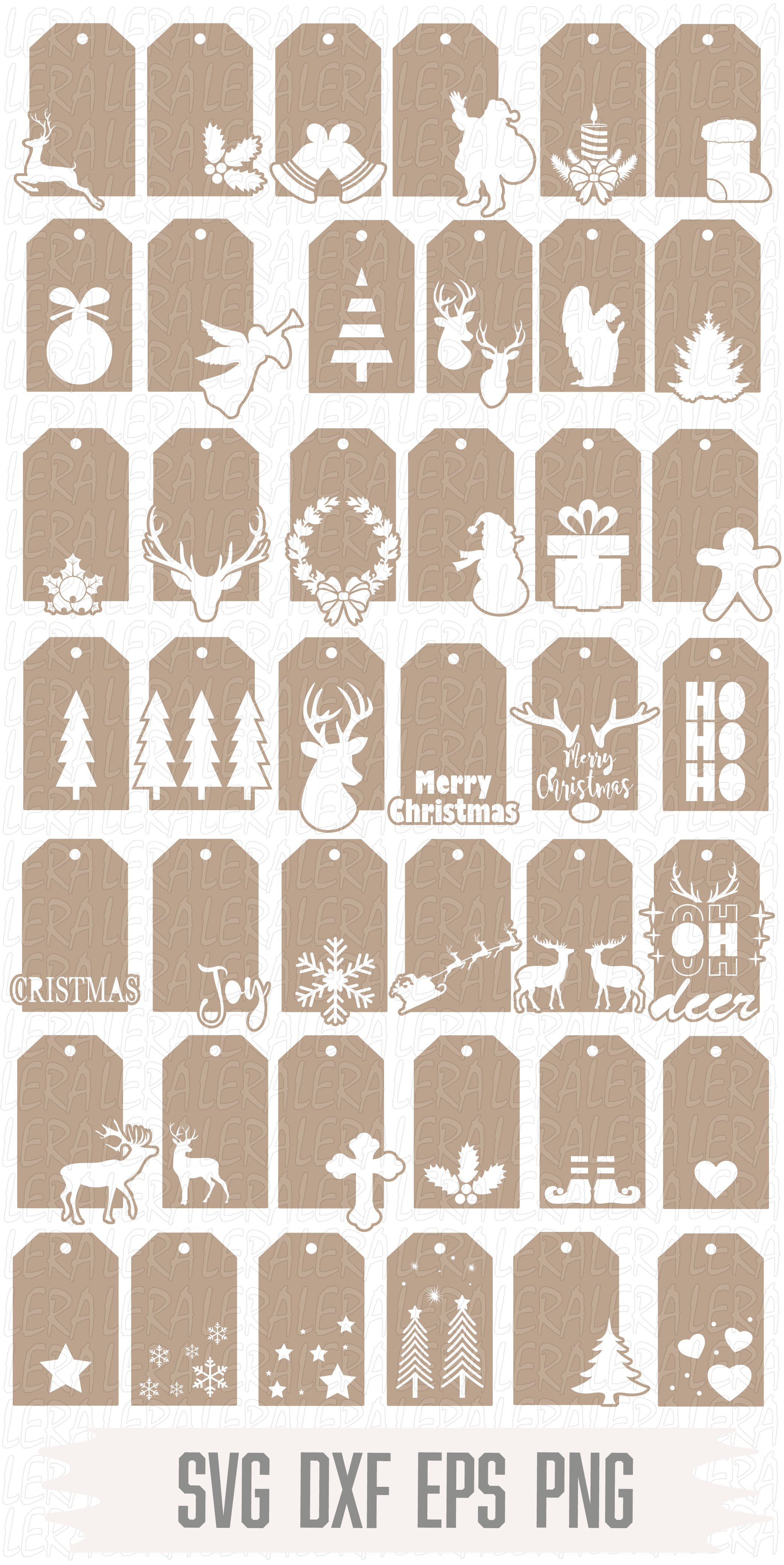 Christmas Gift Tags Svg (2260799)
