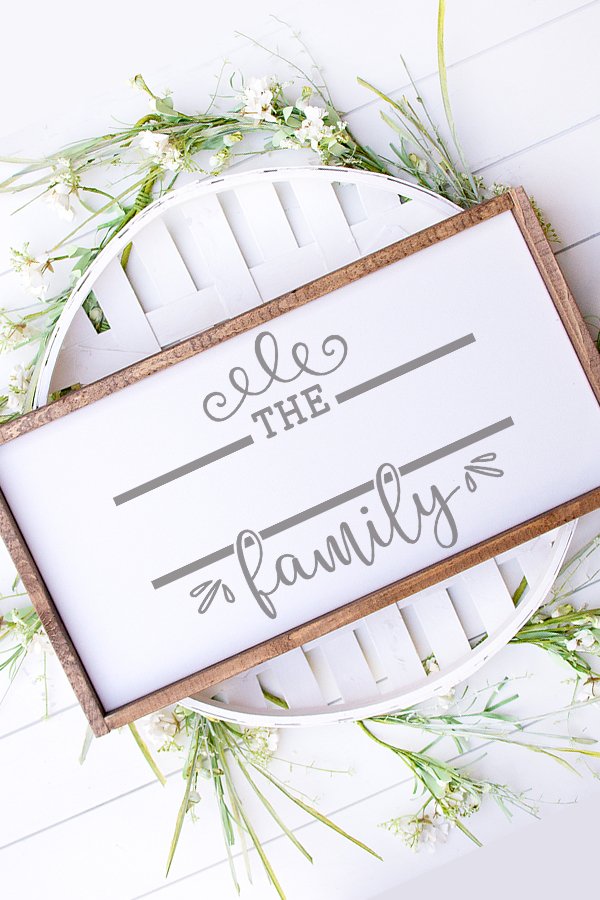 Family Name Split SVG File