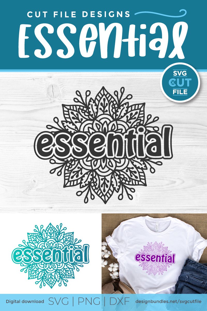 Essential worker svg - an essential mandala svg file