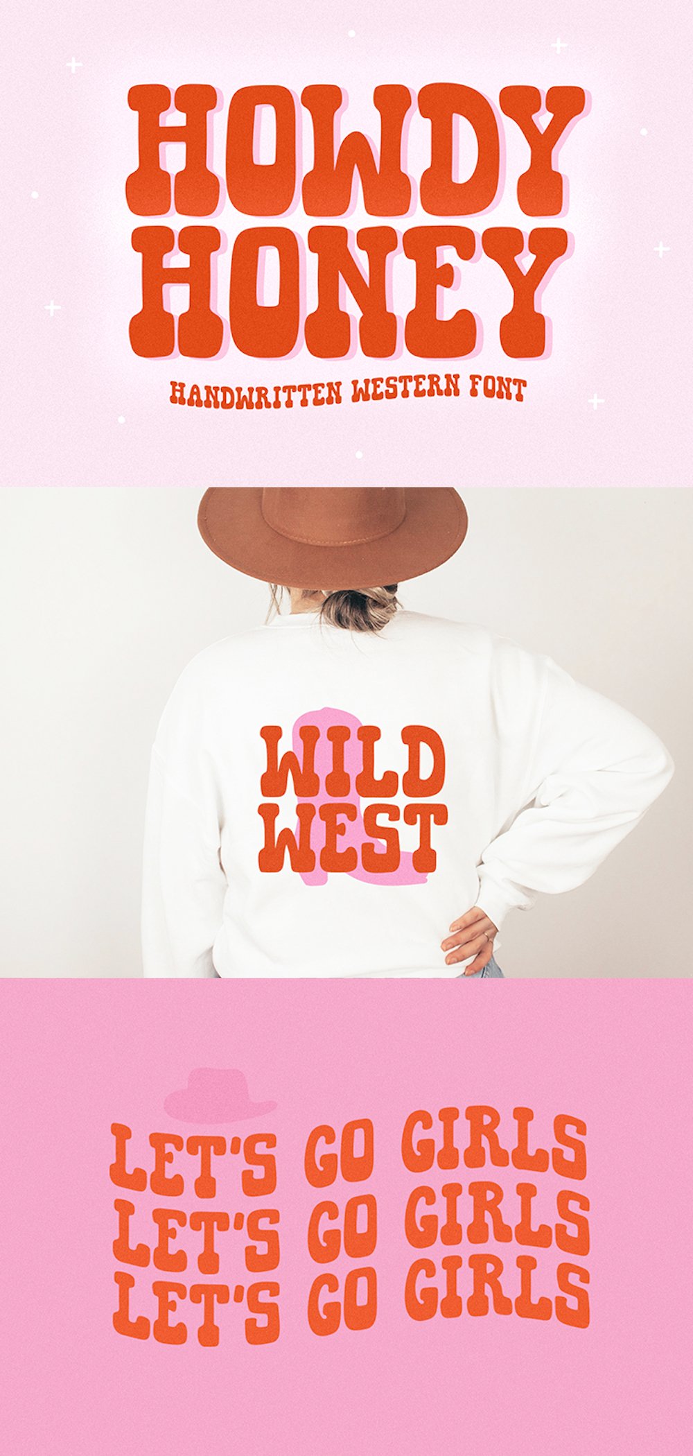 Howdy Honey - Retro Western Font