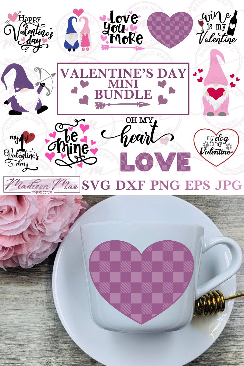 Valentine's Day Bundle - 12 Designs
