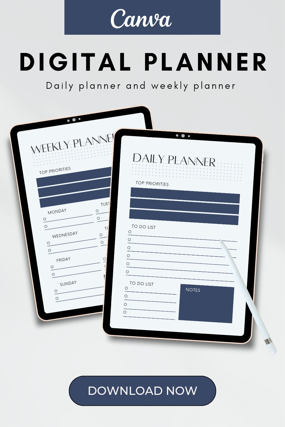 Digital daily and weekly planner (2551684)