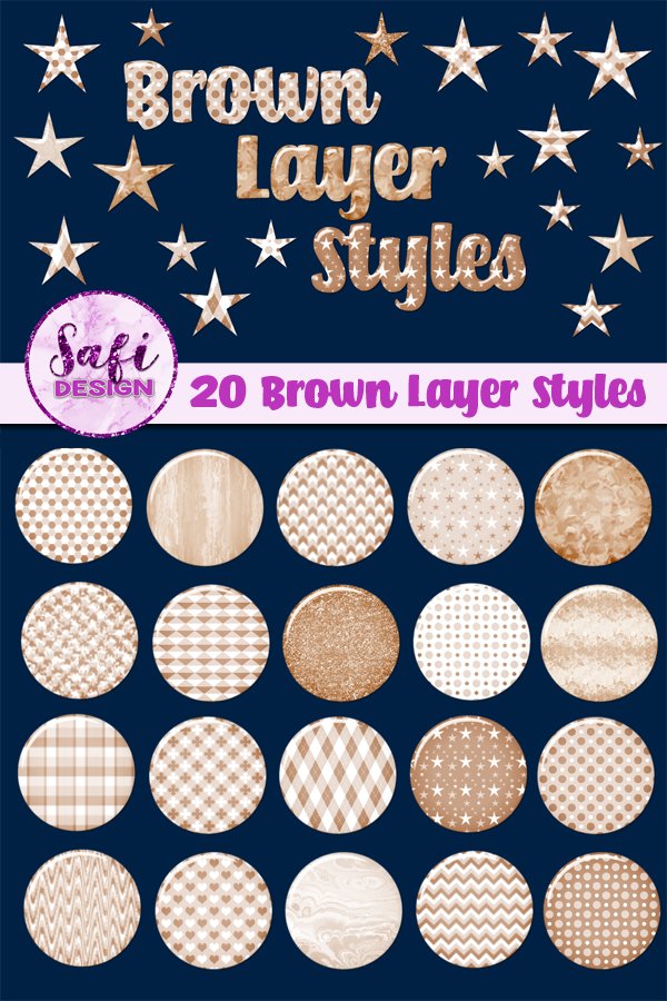 Brown Photoshop Layer Styles