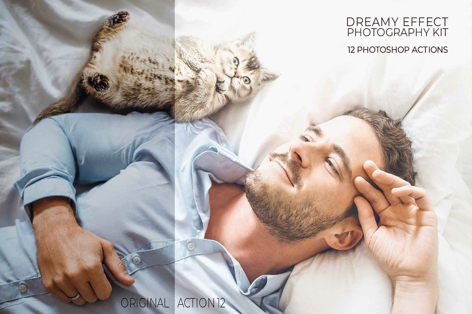 Dreamy Effect Photography Kit-12 PS Actions.atn