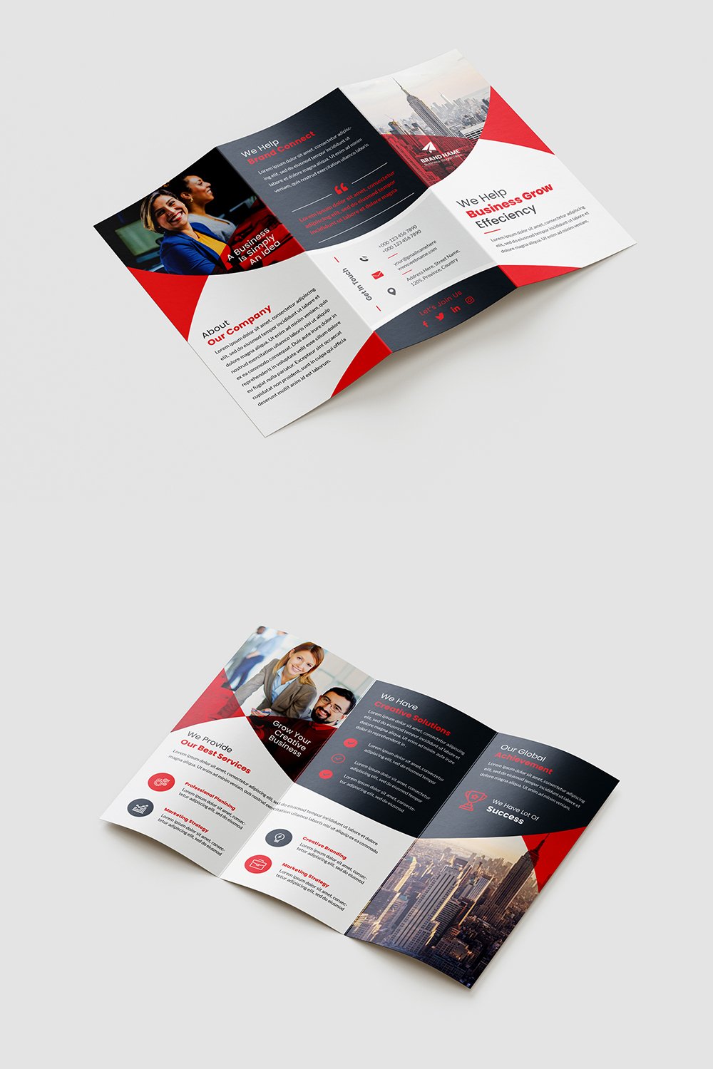 Business Advertisement Trifold Brochure (3737344)