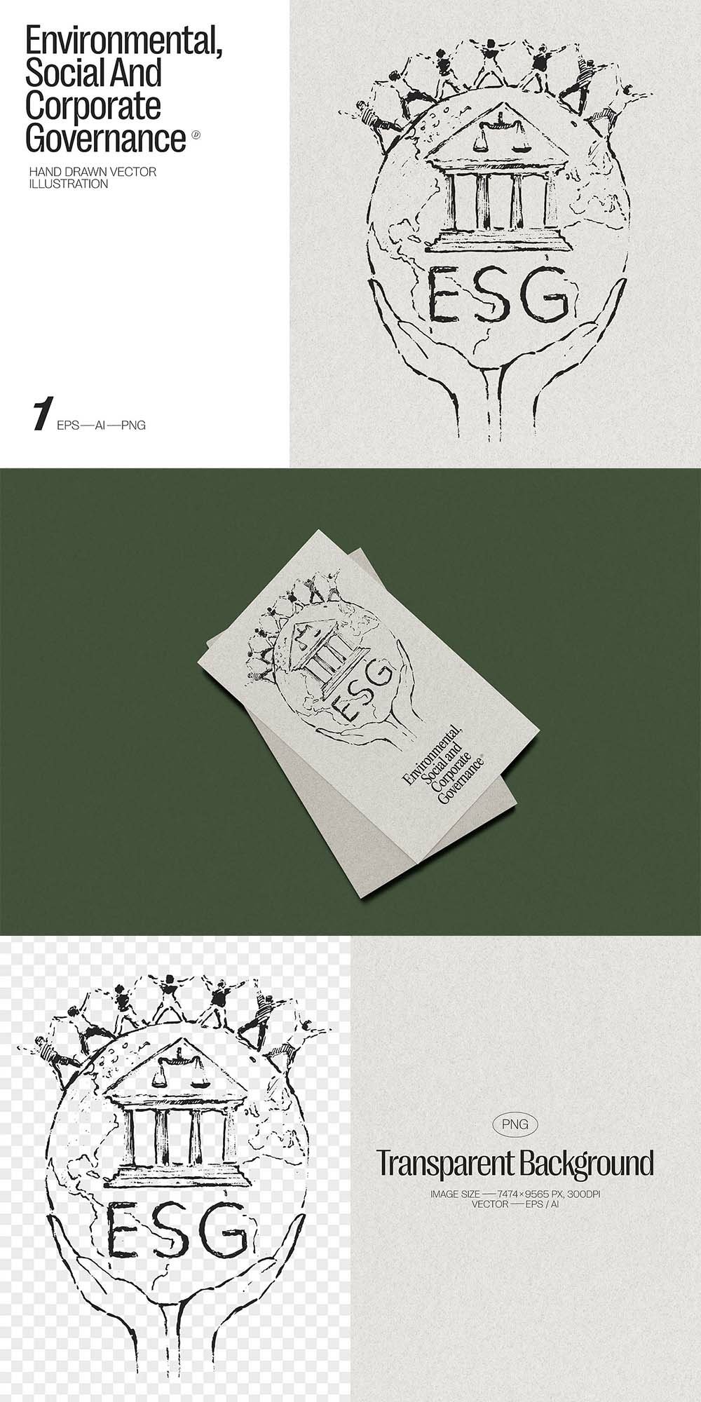 ESG conceptual illustration