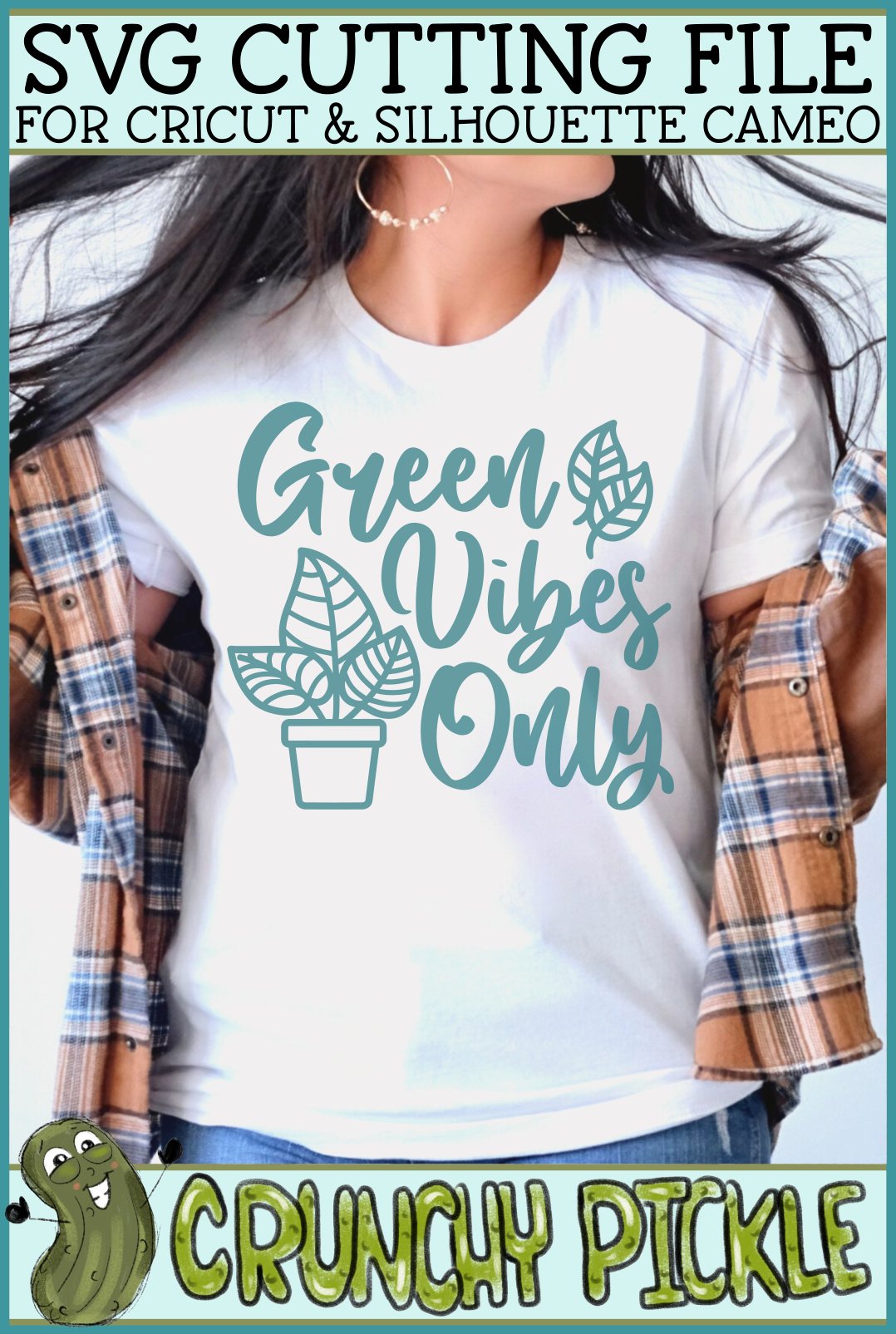 Green Vibes Only SVG