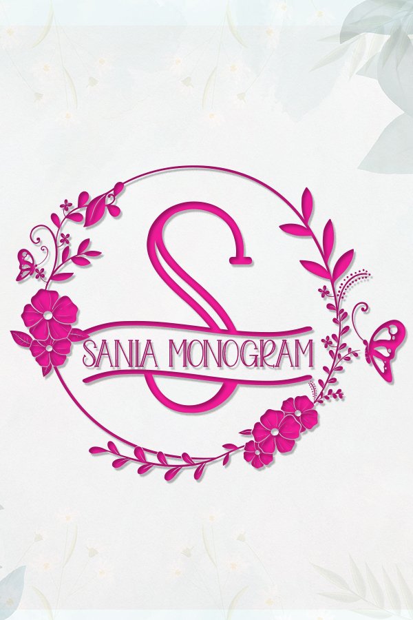 Sania monogram