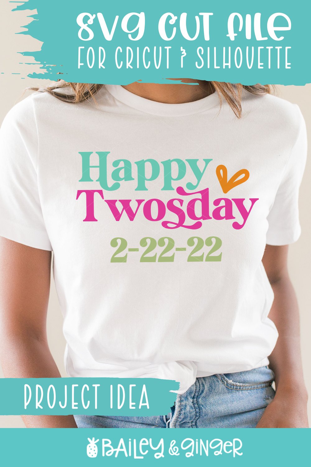 Happy Twosday 2-22-22 SVG Cut File