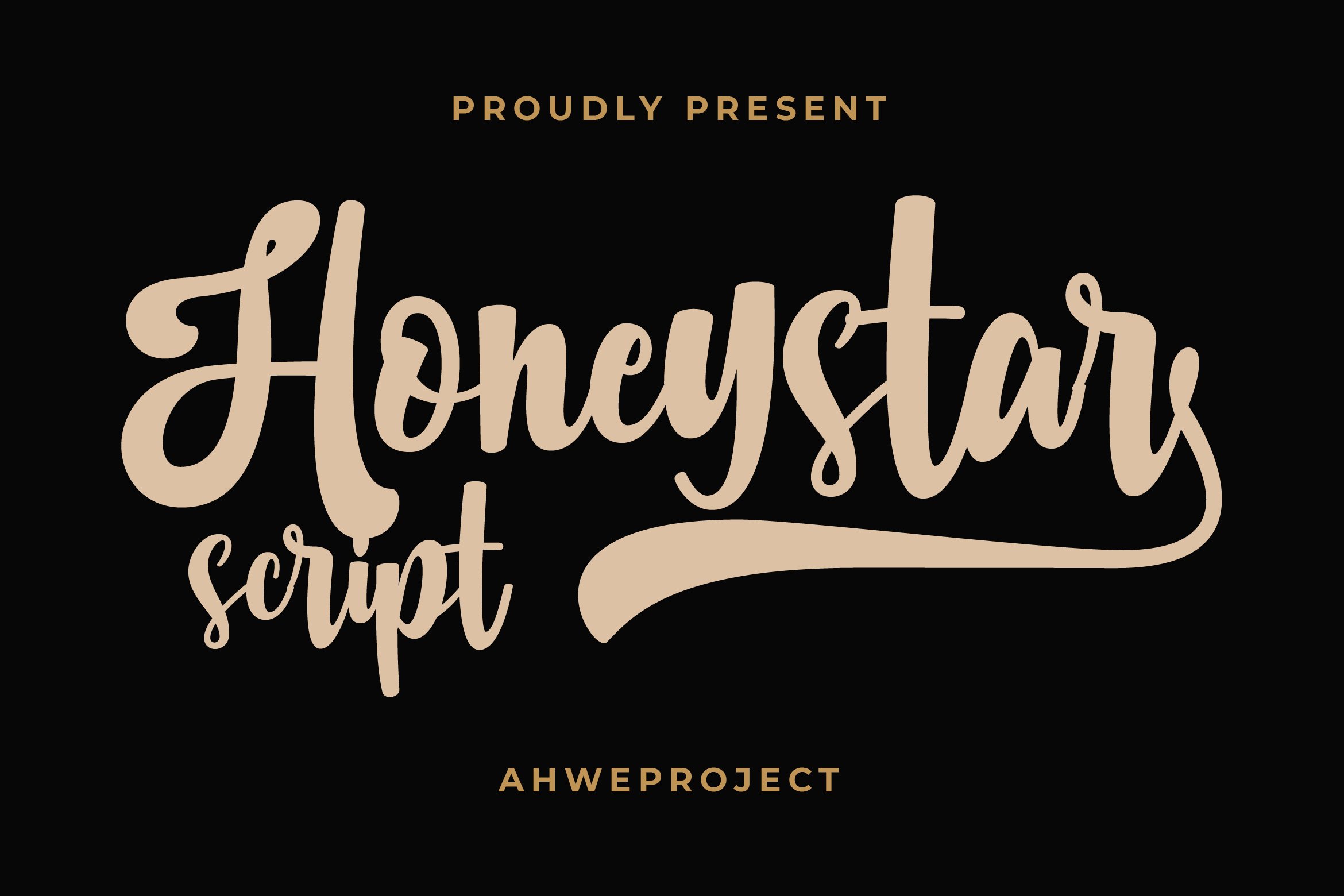 Honeystar - Retro Font