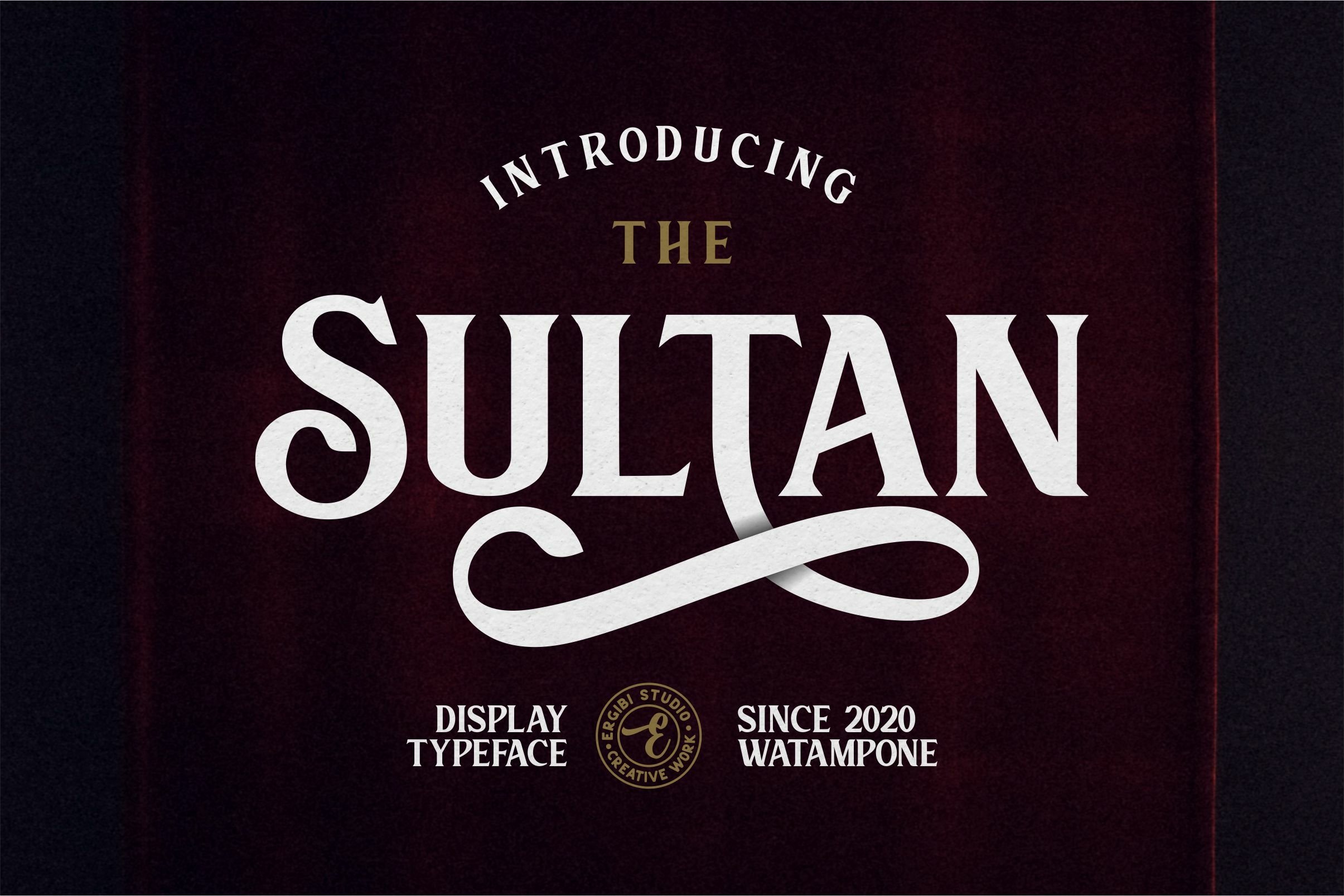 Sultan - Typeface Font (1600317)
