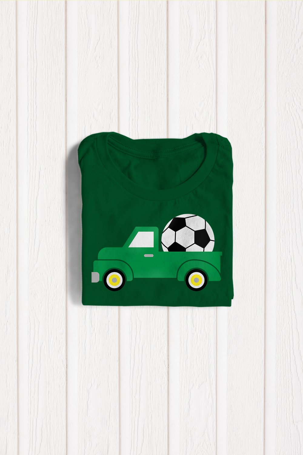Vintage Truck with Soccer Football SVG File