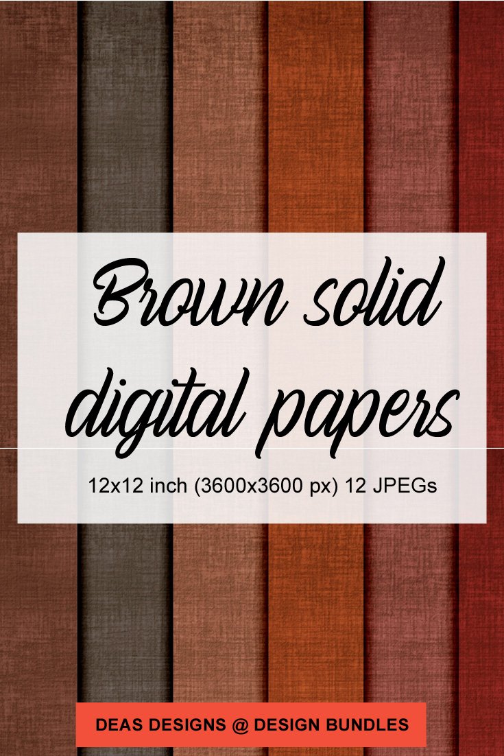 Brownn solid papers