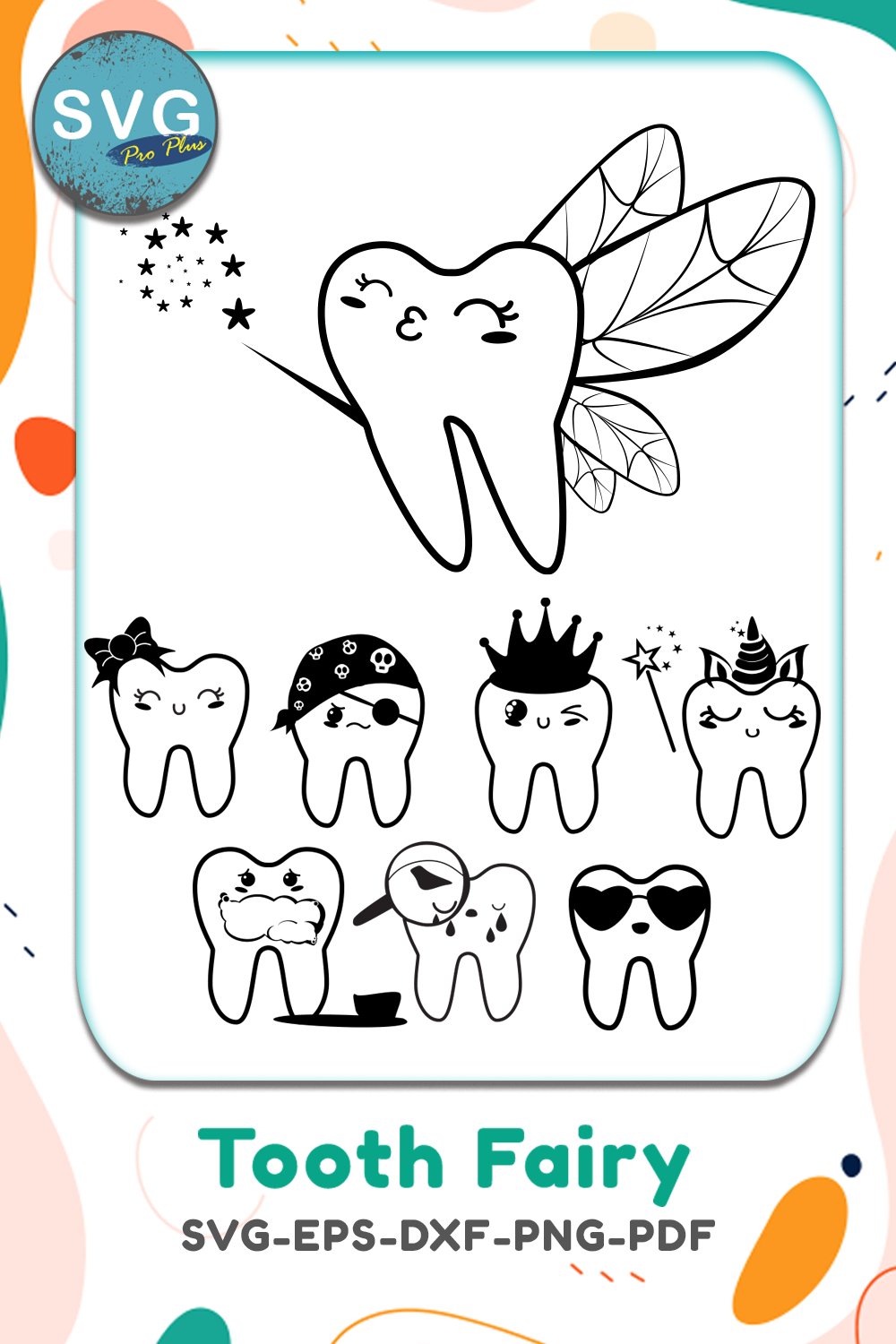 Tooth Fairy Svg Tooth Fairy Toothfairy Bags Design Bundle