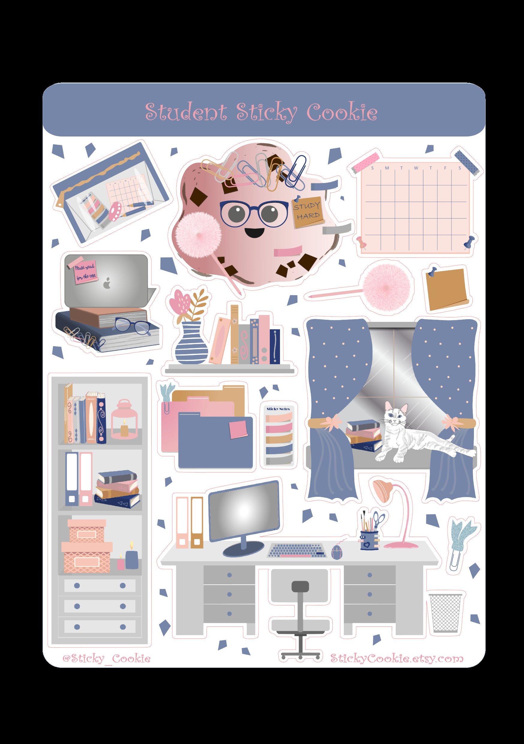 Digital Student Clipart