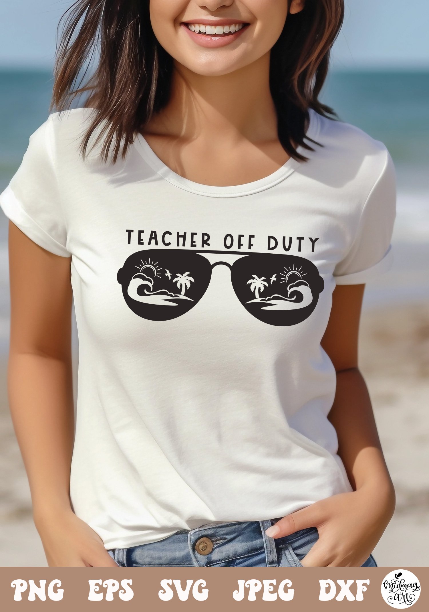 Teacher Off Duty SVG PNG, School Svg, Teacher (2631901)