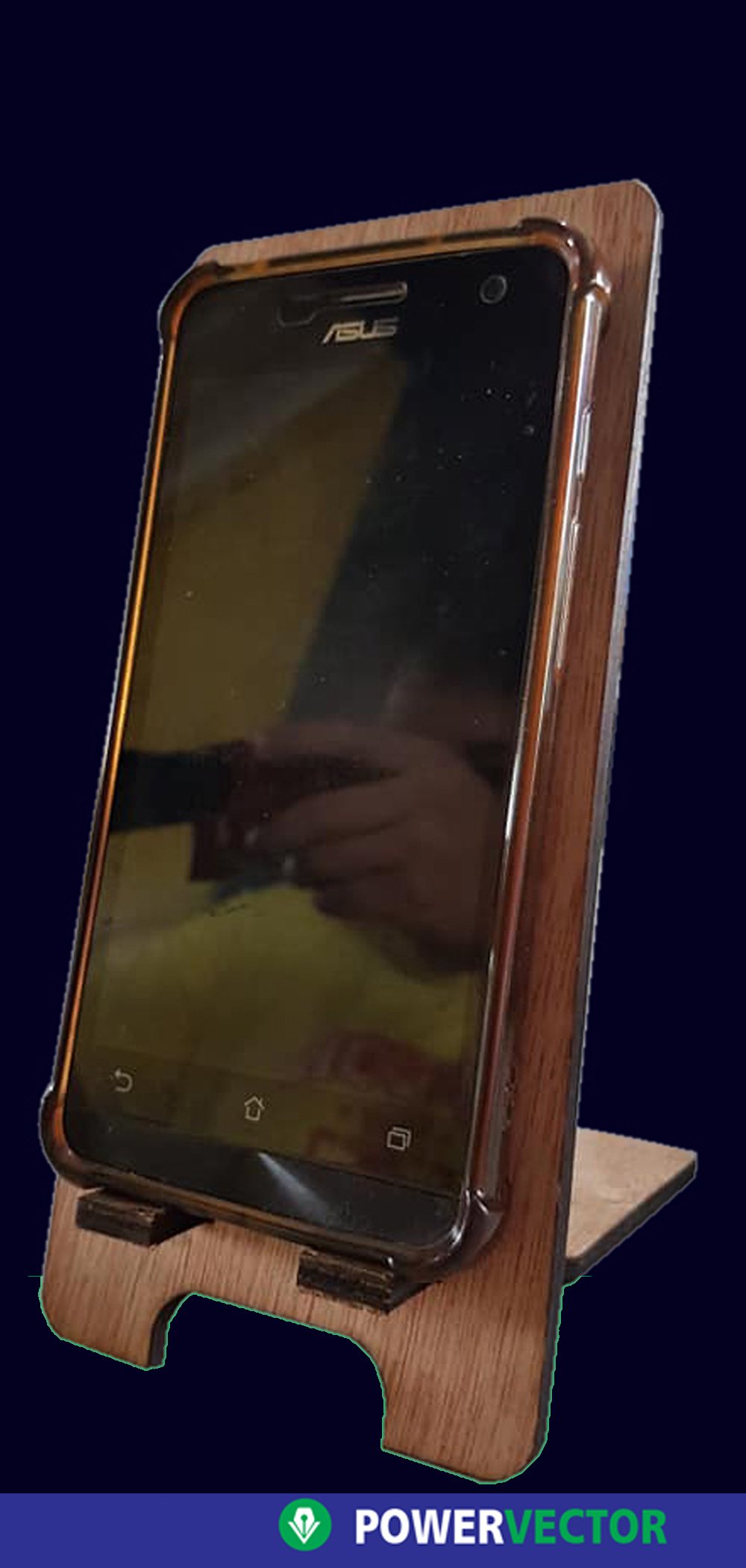 Phone Stand Design with Bible Verse