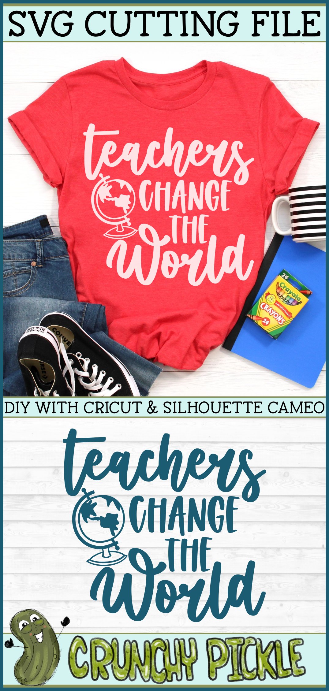 Teachers Change the World SVG File