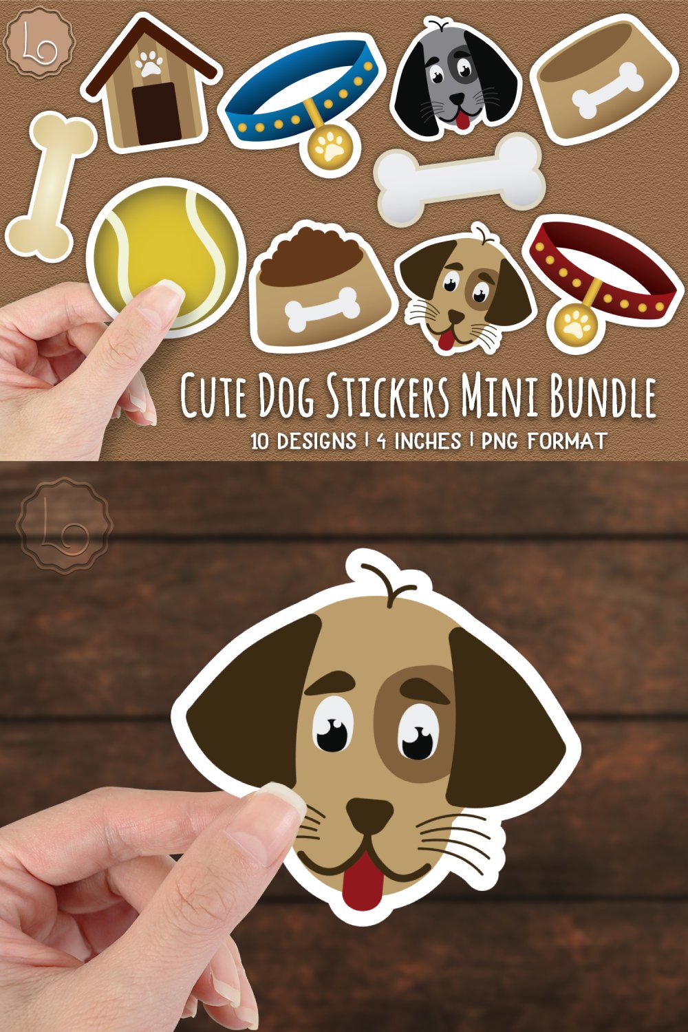 Cute Dog Stickers Mini Bundle