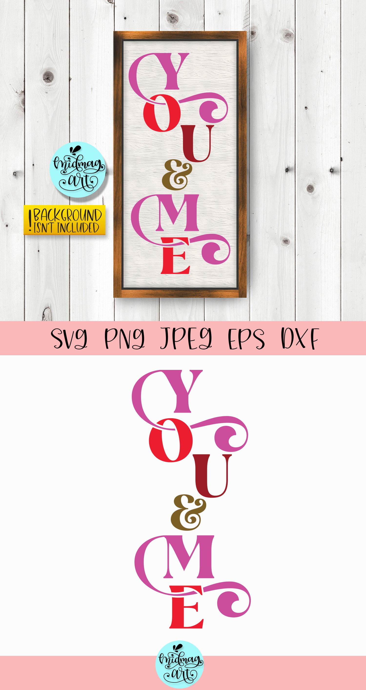 You and me sign svg, Valentine sign svg (1742747)