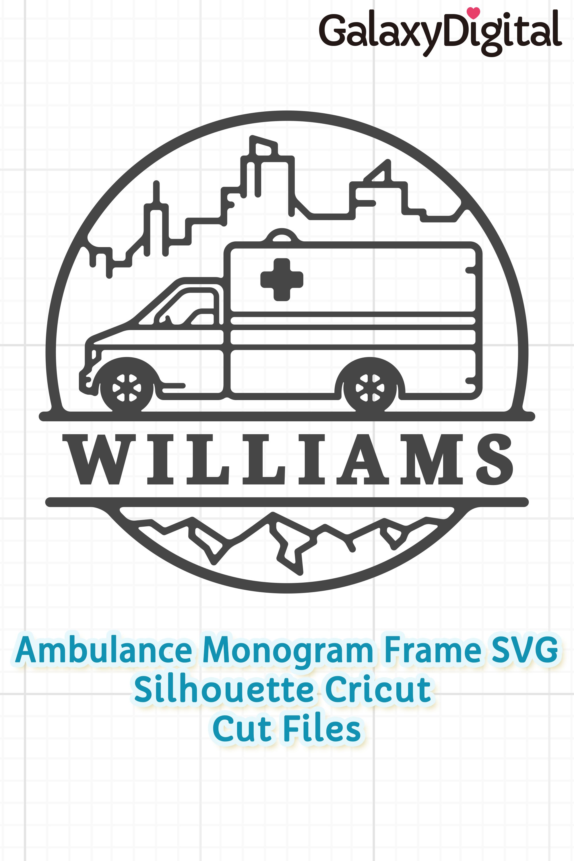Ambulance SVG, Ambulance Family Name SVG - 105071